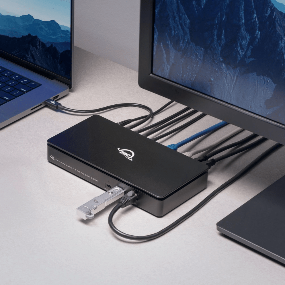 11-Port OWC Thunderbolt 5 Dual 10GbE Network Dock - Macfixit Australia