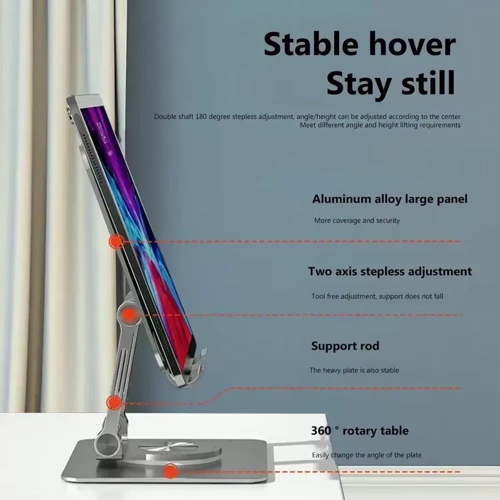 360° Rotatable Tablet Stand – Foldable - Macfixit Australia