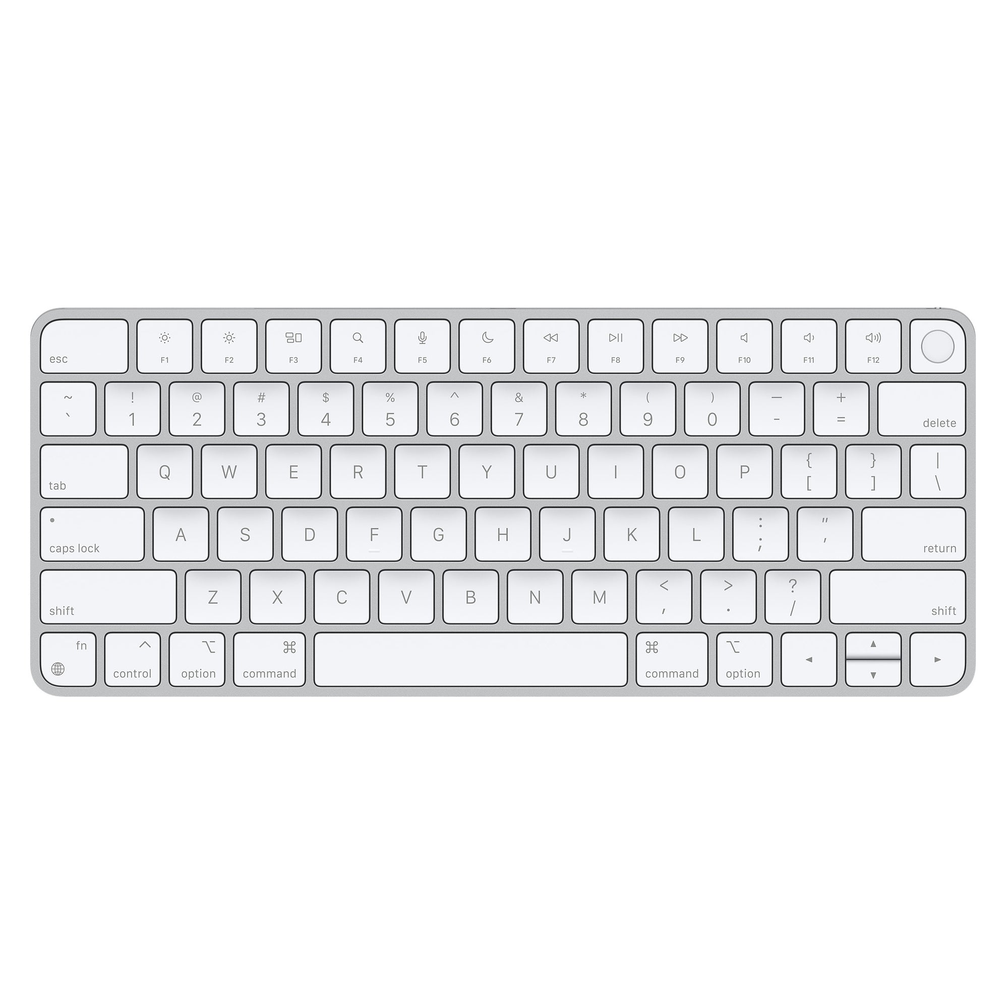 Apple Magic Keyboard with Touch ID (Lightning) - Silver - Macfixit ...