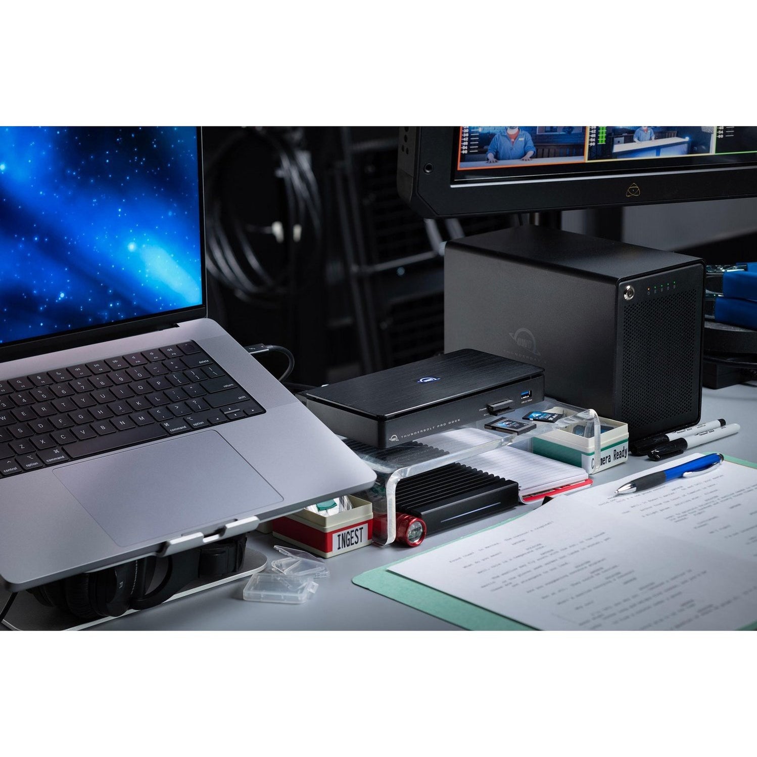 OWC Thunderbolt Pro Dock with 10GbE, USB Ports, CFExpress, Audio, DP ...