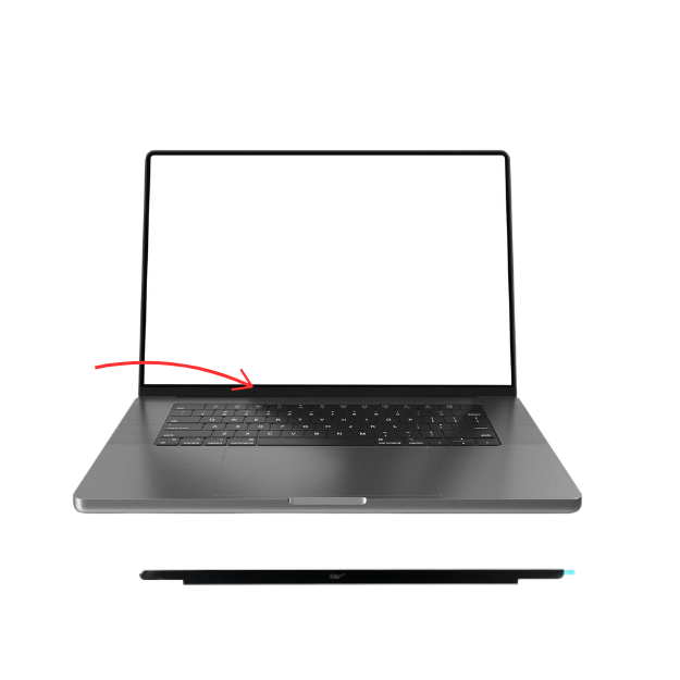Display Bezel For MacBook Pro 14" - A2442/A2779 - Macfixit Australia