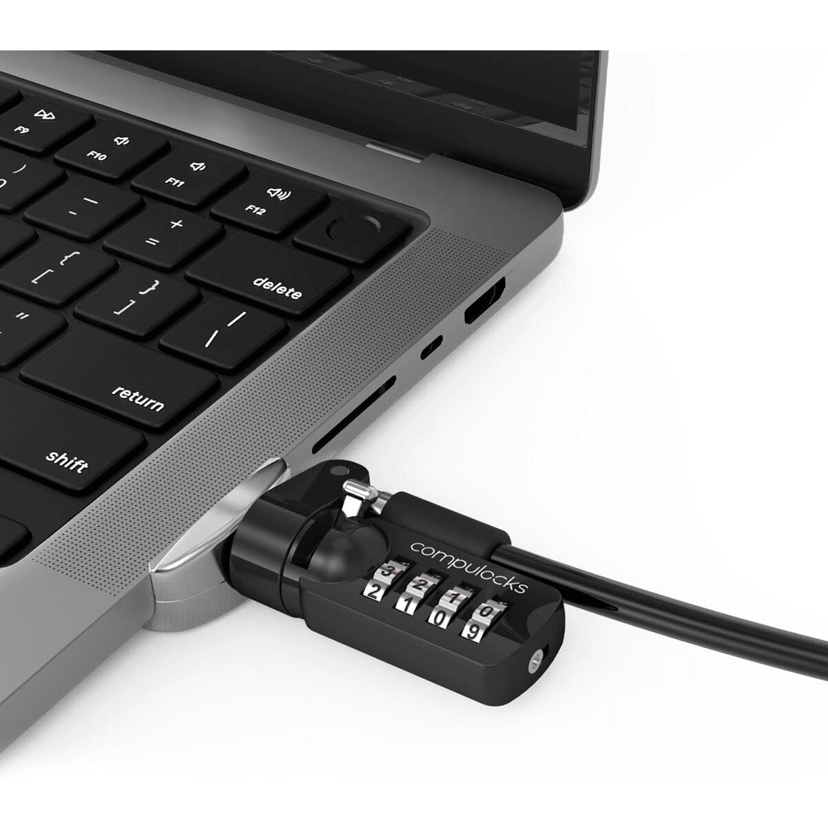 Compulocks MacBook Pro 14-INCH Ledge Lock Adapter +Combination Lock ...