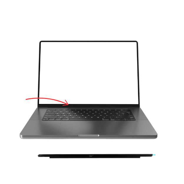 Display Bezel For MacBook Pro 14" - A2442/A2779 - Macfixit Australia
