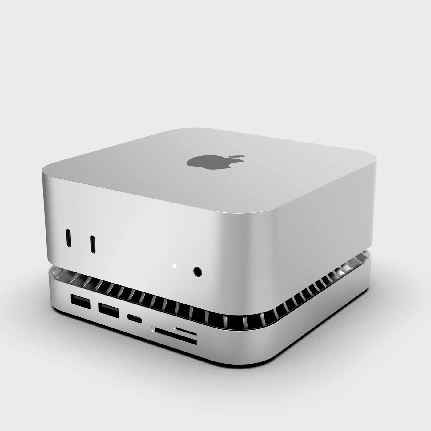 RayCue Mac Mini M4 Hub & Stand with SSD Enclosure - Macfixit Australia