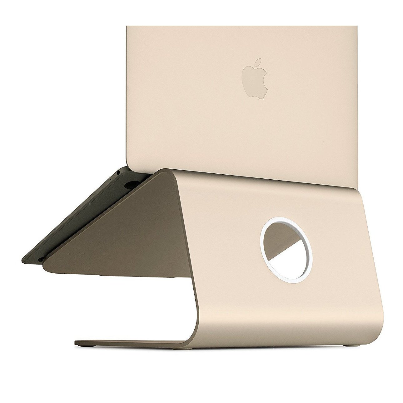 Rain Design mStand Aluminium Laptop Stand for Macbooks - Gold ...