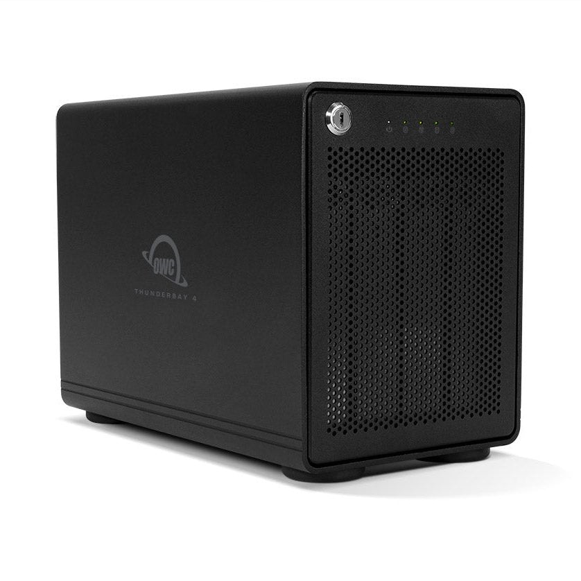 80TB OWC ThunderBay 4 RAID Four-Drive Thunderbolt 3 Enterprise HDD External Storage Solution ...