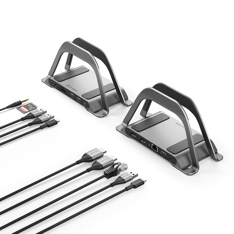 ALOGIC Bolt Plus USB-C Docking Station with stand - Macfixit Australia
