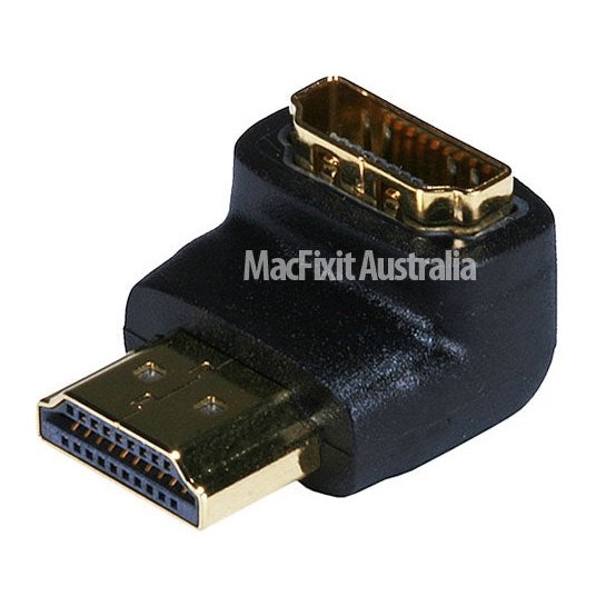 HDMI Port Saver (Male to Female) - 90 Degree Adapter - Macfixit Australia
