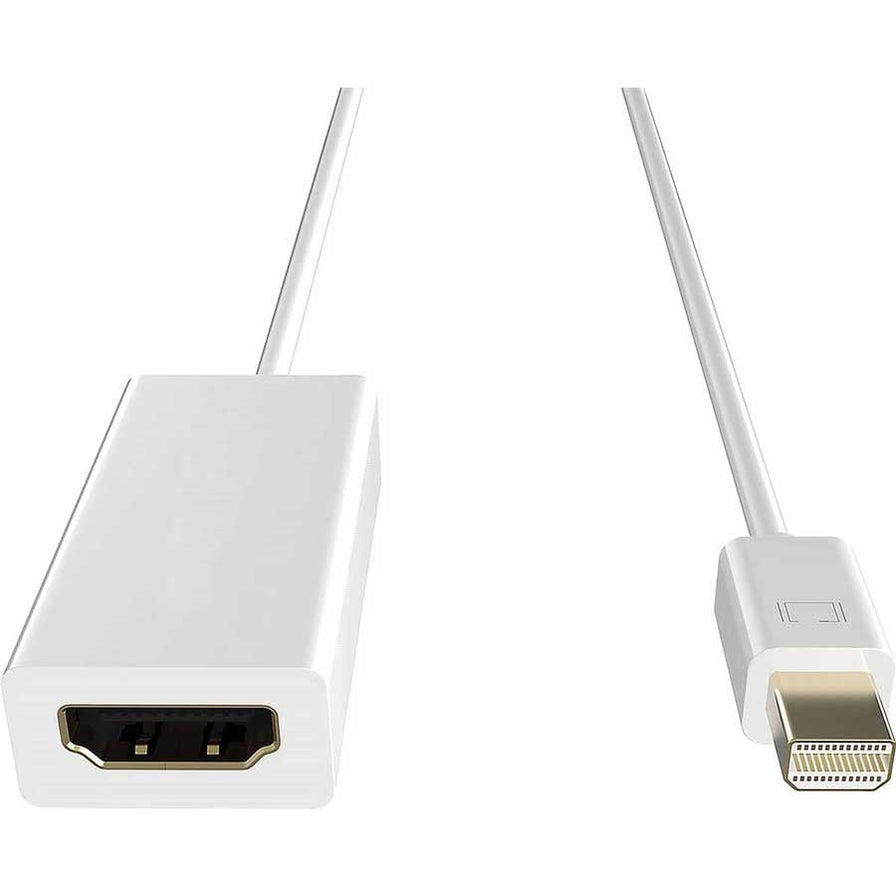 Mini DisplayPort to HDMI Adapter with 4K Support - with Audio Support ...
