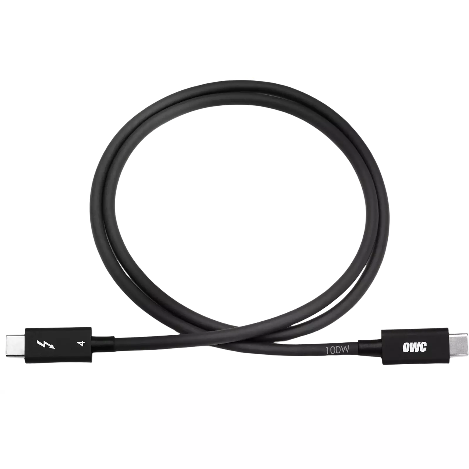.7 Metre OWC Thunderbolt 4-USB-C Cable - Black - Macfixit Australia