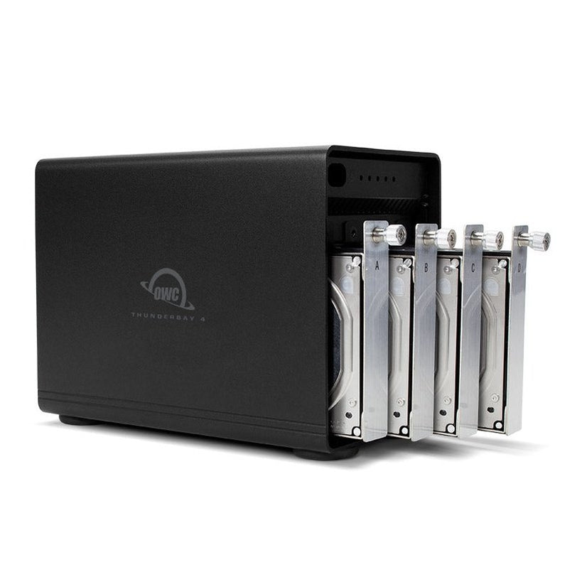 32.0TB OWC ThunderBay 4 Four-Drive Thunderbolt External Storage Solution with Enterprise Drives ...
